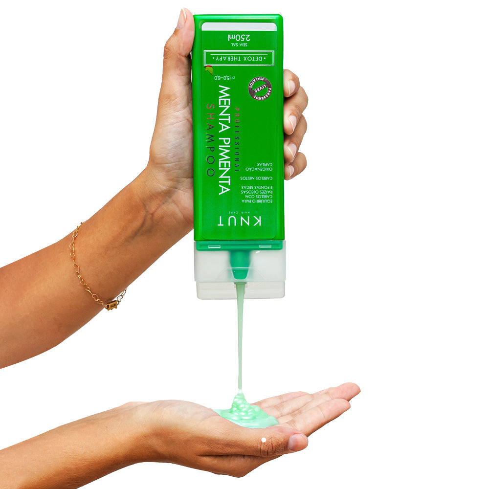 KNUT Shampoo Menta Pimenta Detox Capilar 250 ml – KNUT Hair Care